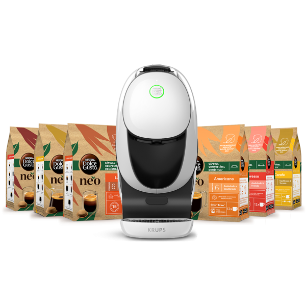 Cápsulas à base de papel | NESCAFÉ® Dolce Gusto® NEO